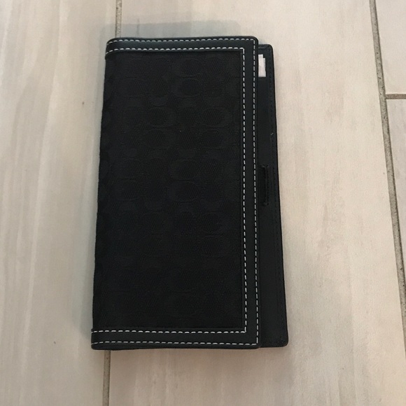 Coach | Accessories | Check Book Holder | Poshmark